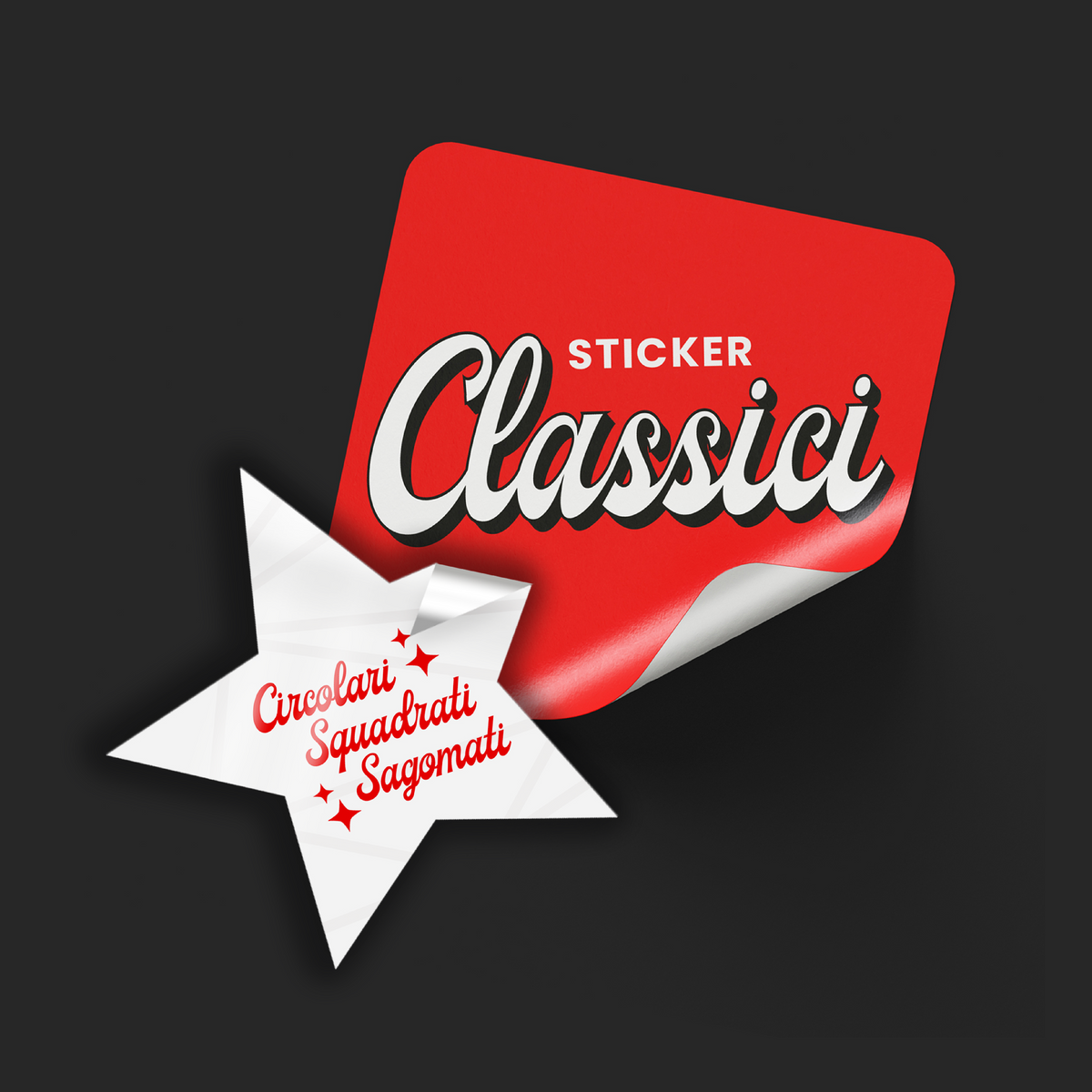 Sticker Vinile Classico – WowSticker