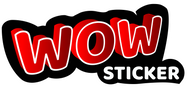WowSticker - Stampa Sticker personalizzati